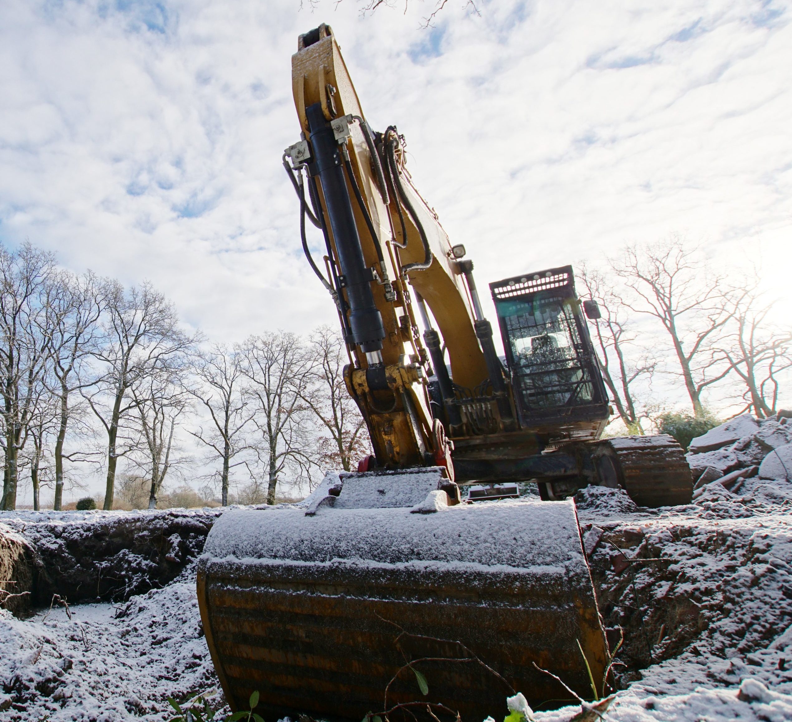 Think It’s Crazy to Try Excavation in Winter? Think Again.